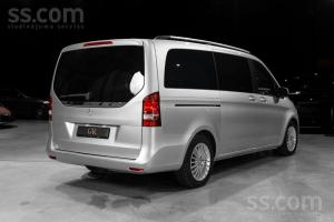Grey Mercedes-Benz Vito V220 2016 in Riga, with an engine capacity of 2.20 L and mileage of 58 thousand km for 29900 €, photo 4 on AUTOMOTO.COM.LV