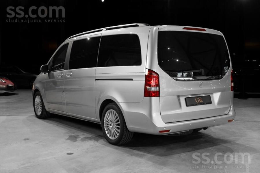 Grey Mercedes-Benz Vito V220 2016 in Riga, with an engine capacity of 2.20 L and mileage of 58 thousand km for 29900 €, photo 6 on AUTOMOTO.COM.LV