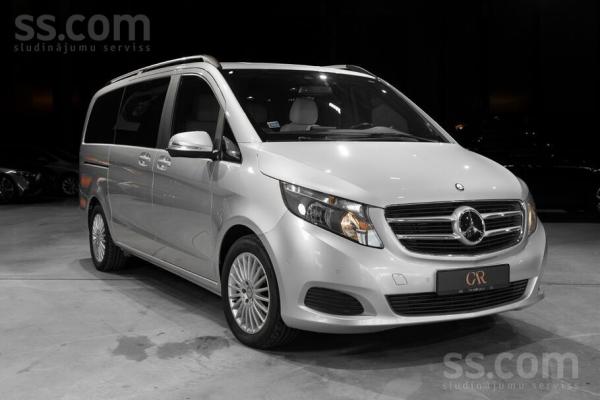 Grey Mercedes-Benz Vito V220 2016 in Riga, with an engine capacity of 2.20 L and mileage of 58 thousand km for 27700 €, photo 3 on AUTOMOTO.COM.LV