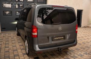 Grey Mercedes-Benz Vito V220 2016 in Riga, with an engine capacity of 2.20 L and mileage of 376 thousand km for 15990 €, photo 4 on AUTOMOTO.COM.LV