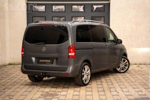 Grey Mercedes-Benz Vito V220 2016 in Riga, with an engine capacity of 2.20 L and mileage of 376 thousand km for 15990 €, photo 6 on AUTOMOTO.COM.LV