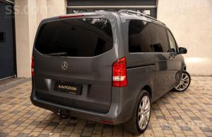Grey Mercedes-Benz Vito V220 2016 in Riga, with an engine capacity of 2.20 L and mileage of 376 thousand km for 15990 €, photo 7 on AUTOMOTO.COM.LV