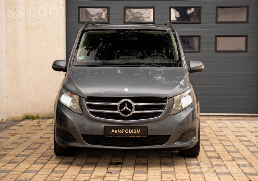 Grey Mercedes-Benz Vito V220 2016 in Riga, with an engine capacity of 2.20 L and mileage of 376 thousand km for 15990 €, photo 12 on AUTOMOTO.COM.LV