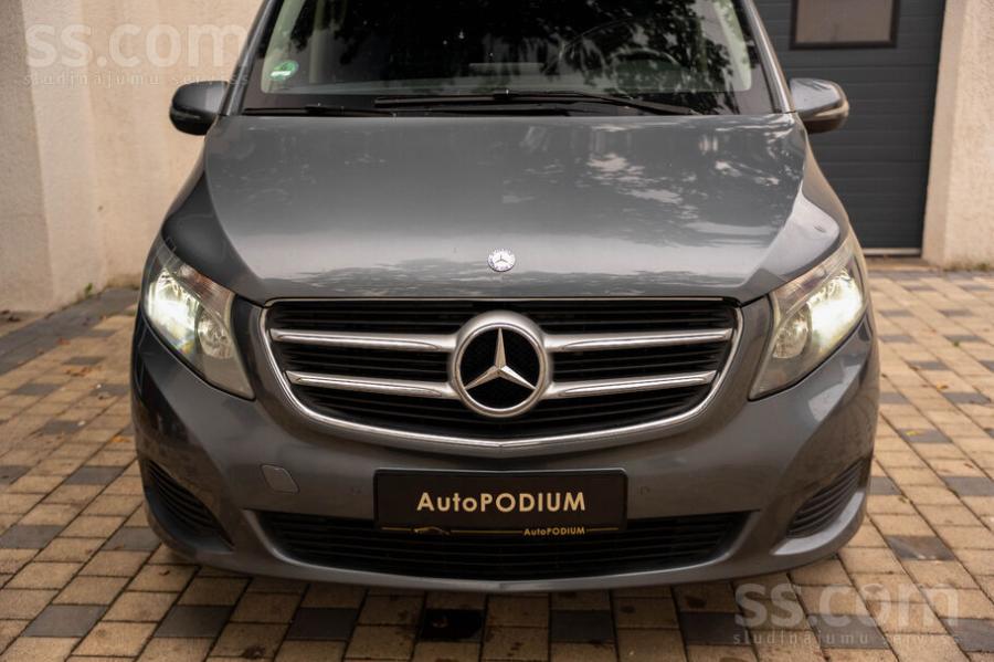 Grey Mercedes-Benz Vito V220 2016 in Riga, with an engine capacity of 2.20 L and mileage of 376 thousand km for 15990 €, photo 13 on AUTOMOTO.COM.LV