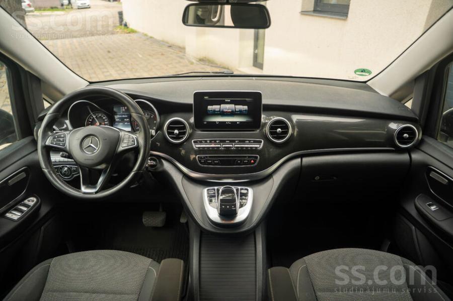 Grey Mercedes-Benz Vito V220 2016 in Riga, with an engine capacity of 2.20 L and mileage of 376 thousand km for 15990 €, photo 14 on AUTOMOTO.COM.LV