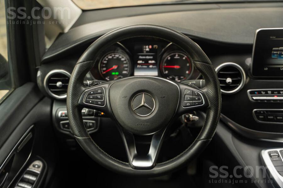 Grey Mercedes-Benz Vito V220 2016 in Riga, with an engine capacity of 2.20 L and mileage of 376 thousand km for 15990 €, photo 15 on AUTOMOTO.COM.LV