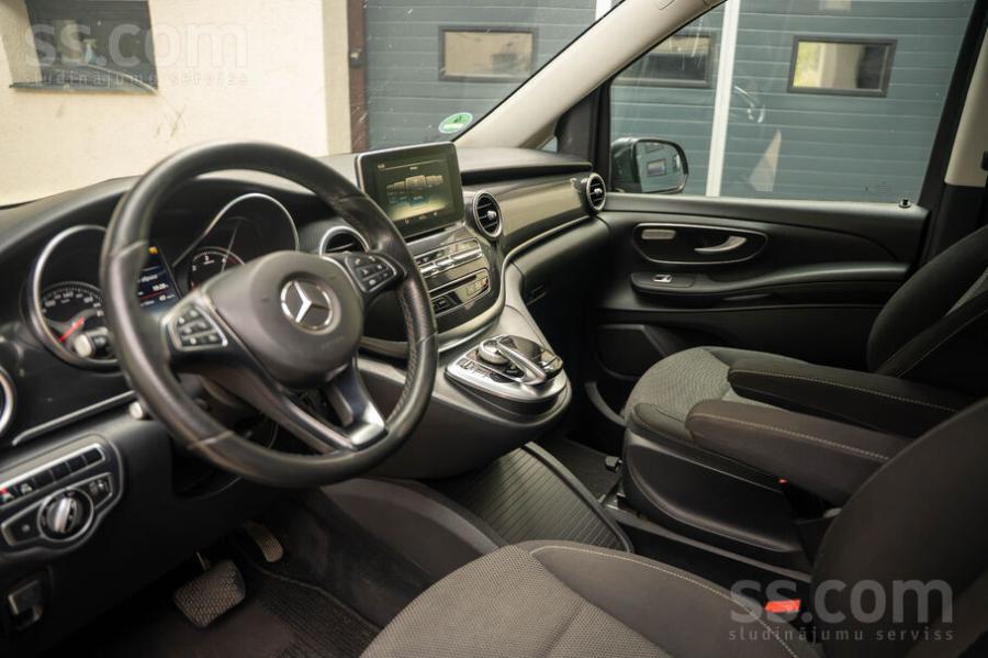 Grey Mercedes-Benz Vito V220 2016 in Riga, with an engine capacity of 2.20 L and mileage of 376 thousand km for 15990 €, photo 21 on AUTOMOTO.COM.LV