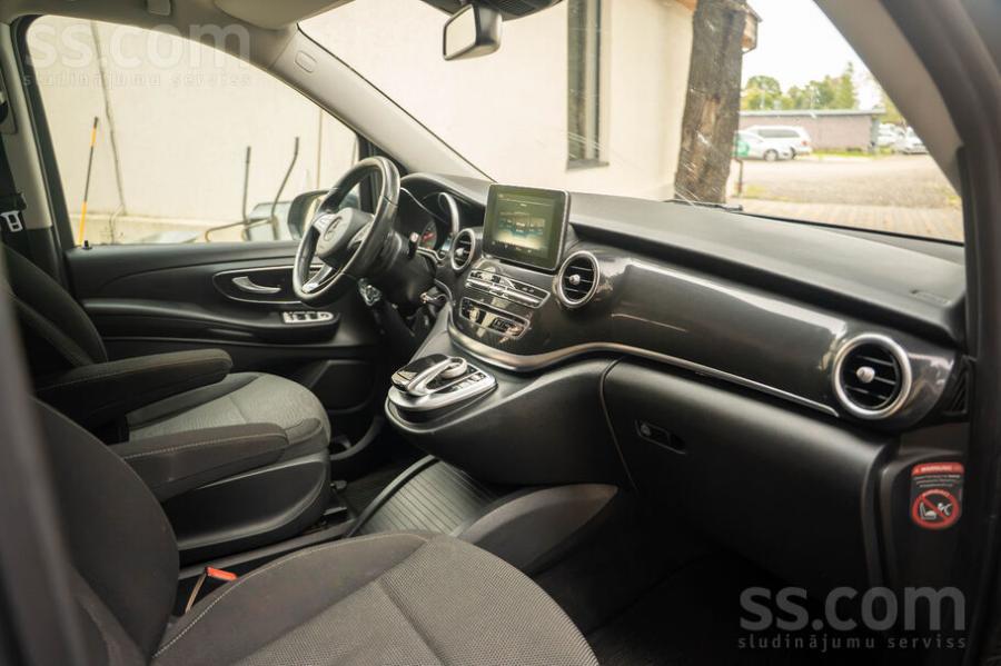 Grey Mercedes-Benz Vito V220 2016 in Riga, with an engine capacity of 2.20 L and mileage of 376 thousand km for 15990 €, photo 25 on AUTOMOTO.COM.LV