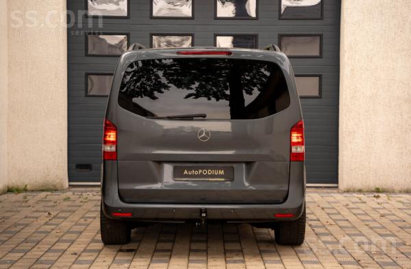 Grey Mercedes-Benz Vito V220 2016 in Riga, with an engine capacity of 2.20 L and mileage of 376 thousand km for 15990 €, photo 5 on AUTOMOTO.COM.LV