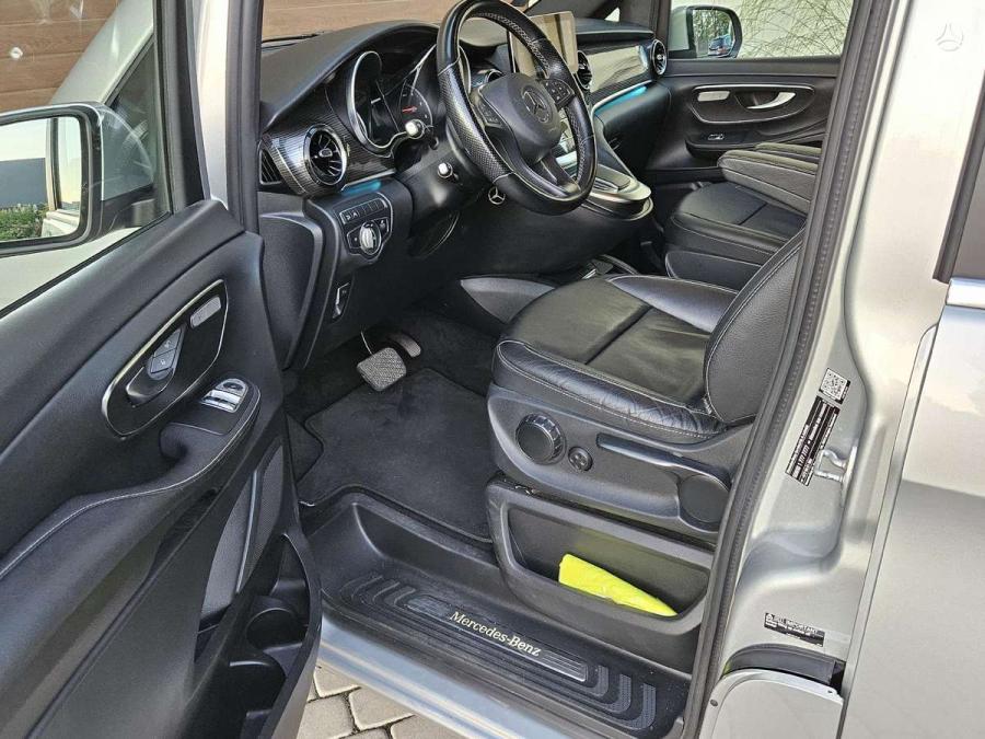 Grey Mercedes-Benz Vito V220 2020 in Riga, with an engine capacity of 1.95 L and mileage of 105 thousand km for 43950 €, photo 14 on AUTOMOTO.COM.LV