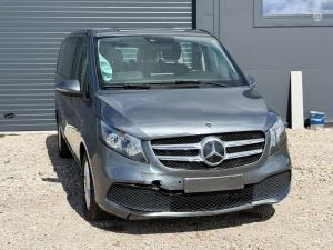 Grey Mercedes-Benz Vito V220 2022 in Kaunas, with an engine capacity of 1.95 L and mileage of 137 thousand km for 21800 €, photo  on AUTOMOTO.COM.LV