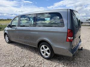 Grey Mercedes-Benz Vito V220 2022 in Kaunas, with an engine capacity of 1.95 L and mileage of 137 thousand km for 21800 €, photo 5 on AUTOMOTO.COM.LV