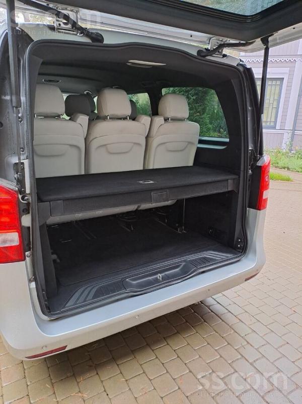 Mercedes-Benz Vito V220 2016 in Riga, with an engine capacity of 2.20 L and mileage of 55 thousand km for 40000 €, photo 7 on AUTOMOTO.COM.LV
