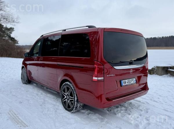 Red Mercedes-Benz Vito V220 2020 in Jurmala, with an engine capacity of 2.00 L and mileage of 0 thousand km for 29900 €, photo 2 on AUTOMOTO.COM.LV