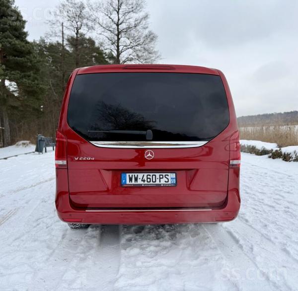 Red Mercedes-Benz Vito V220 2020 in Jurmala, with an engine capacity of 2.00 L and mileage of 0 thousand km for 29900 €, photo 6 on AUTOMOTO.COM.LV