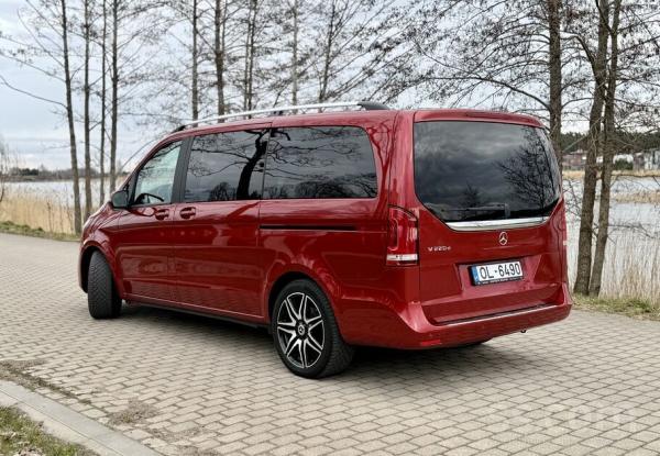Red Mercedes-Benz Vito V220 2020 in Jurmala, with an engine capacity of 2.00 L and mileage of 0 thousand km for 26900 €, photo 2 on AUTOMOTO.COM.LV