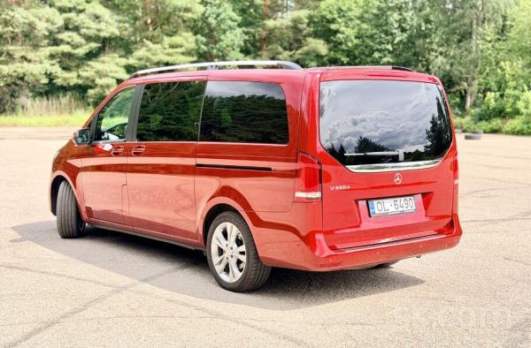 Red Mercedes-Benz Vito V220 2020 in Jurmala, with an engine capacity of 2.00 L and mileage of 0 thousand km for 25900 €, photo 2 on AUTOMOTO.COM.LV
