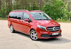 Red Mercedes-Benz Vito V220 2020 in Jurmala, with an engine capacity of 2.00 L and mileage of 0 thousand km for 25900 €, photo 4 on AUTOMOTO.COM.LV