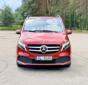Red Mercedes-Benz Vito V220 2020 in Jurmala, with an engine capacity of 2.00 L and mileage of 0 thousand km for 25900 €, photo 6 on AUTOMOTO.COM.LV