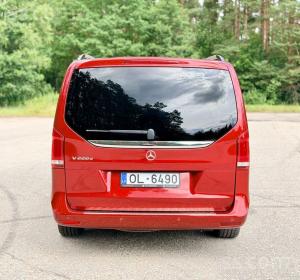 Red Mercedes-Benz Vito V220 2020 in Jurmala, with an engine capacity of 2.00 L and mileage of 0 thousand km for 25900 €, photo 7 on AUTOMOTO.COM.LV