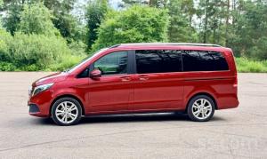 Red Mercedes-Benz Vito V220 2020 in Jurmala, with an engine capacity of 2.00 L and mileage of 0 thousand km for 25900 €, photo 8 on AUTOMOTO.COM.LV