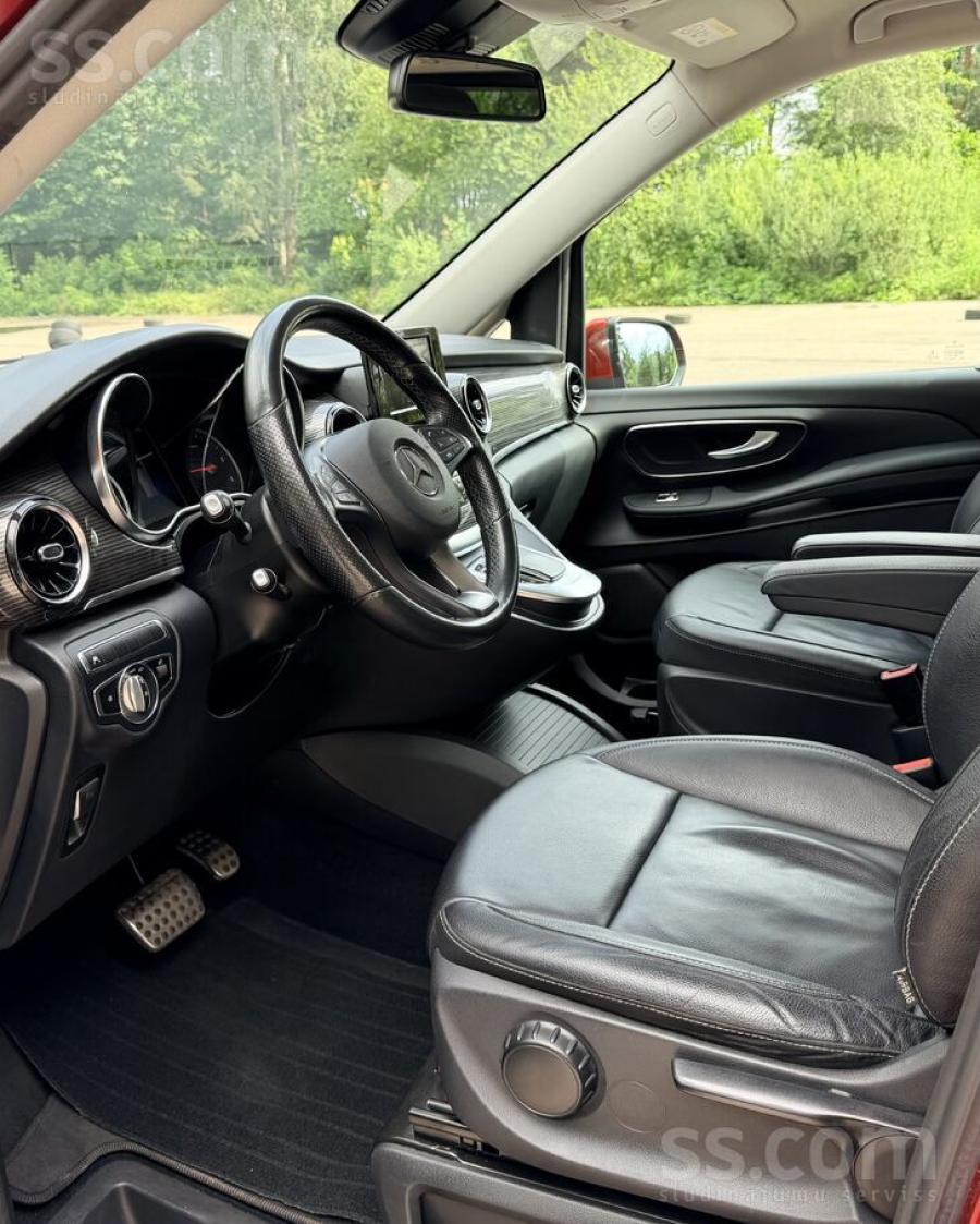 Red Mercedes-Benz Vito V220 2020 in Jurmala, with an engine capacity of 2.00 L and mileage of 0 thousand km for 25900 €, photo 11 on AUTOMOTO.COM.LV
