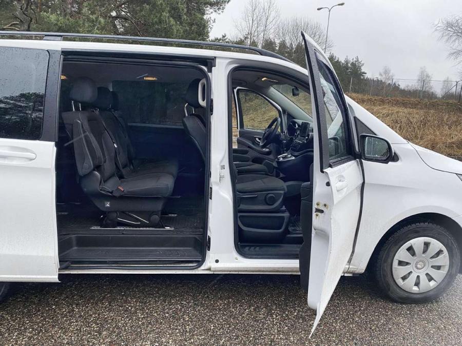 Белый Мерседес Vito V220 2015 в Вильнюс, объемом двигателя 2.14 л и пробегом 218 тыс. км за 17400 €, фото 3 на AUTOMOTO.COM.LV