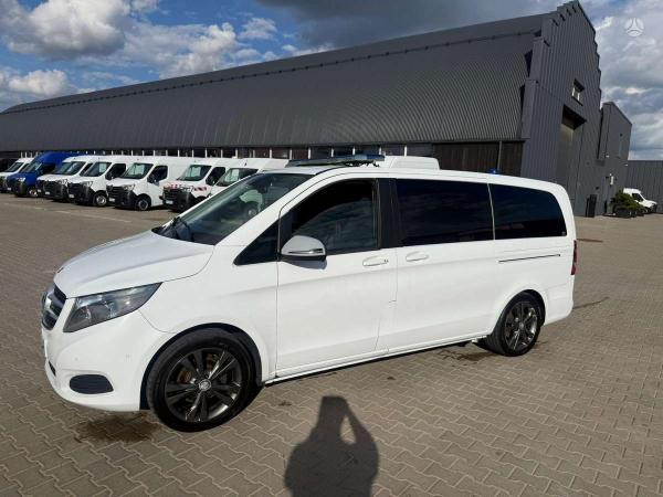 White Mercedes-Benz Vito V220 2018 in Kaunas, with an engine capacity of 2.20 L and mileage of 320 thousand km for 15200 €, photo 1 on AUTOMOTO.COM.LV