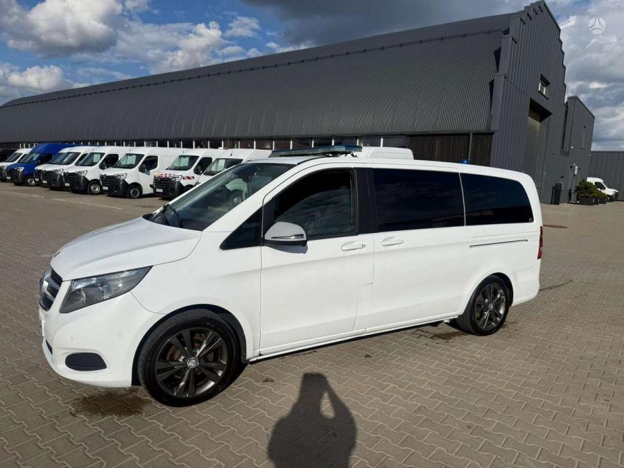 Balts Mercedes-Benz Vito V220 2018 Kauņa, ar dzinēja tilpumu 2.20 L un nobraukumu 320 tūkst. km par 15200 €, foto 1 vietnē AUTOMOTO.COM.LV