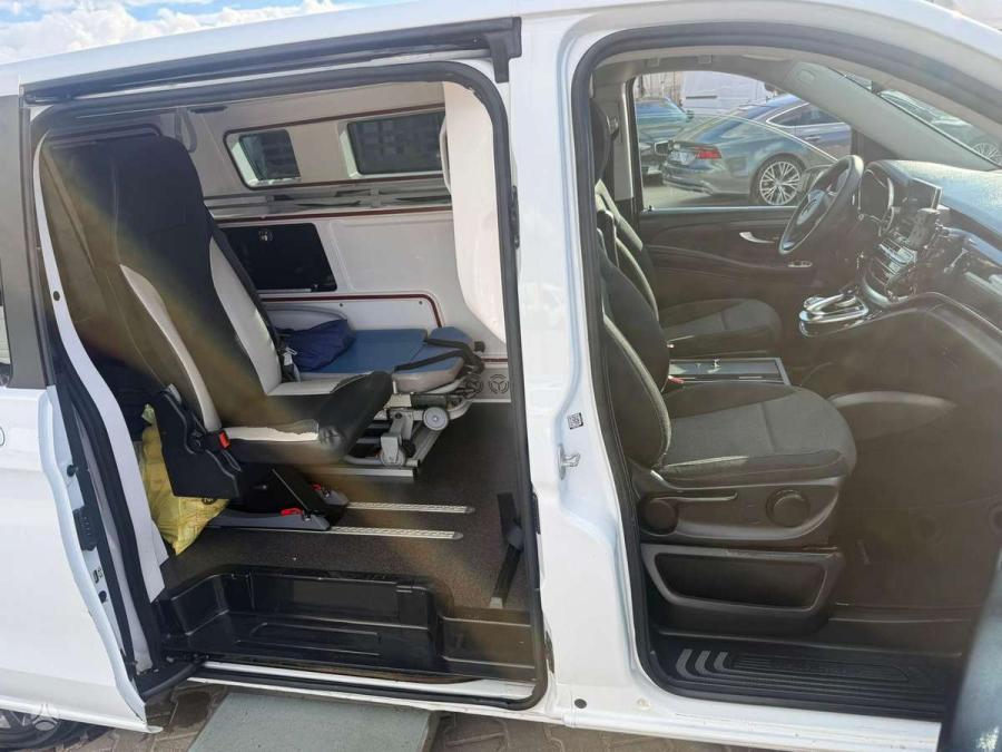 Balts Mercedes-Benz Vito V220 2018 Kauņa, ar dzinēja tilpumu 2.20 L un nobraukumu 320 tūkst. km par 15200 €, foto 8 vietnē AUTOMOTO.COM.LV