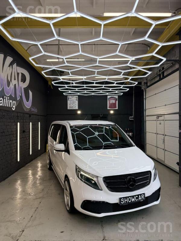 White Mercedes-Benz Vito V220 2014 in Liepaja, with an engine capacity of 2.20 L and mileage of 517 thousand km for 21700 €, photo 1 on AUTOMOTO.COM.LV