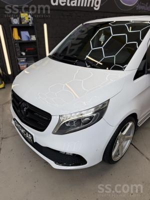 White Mercedes-Benz Vito V220 2014 in Liepaja, with an engine capacity of 2.20 L and mileage of 517 thousand km for 21700 €, photo 3 on AUTOMOTO.COM.LV
