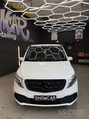White Mercedes-Benz Vito V220 2014 in Liepaja, with an engine capacity of 2.20 L and mileage of 517 thousand km for 21700 €, photo 5 on AUTOMOTO.COM.LV