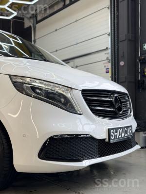 White Mercedes-Benz Vito V220 2014 in Liepaja, with an engine capacity of 2.20 L and mileage of 517 thousand km for 21700 €, photo 13 on AUTOMOTO.COM.LV