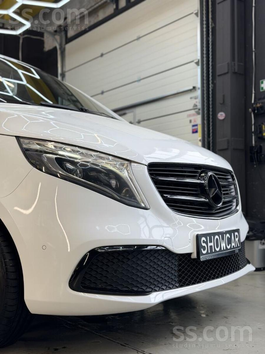 White Mercedes-Benz Vito V220 2014 in Liepaja, with an engine capacity of 2.20 L and mileage of 517 thousand km for 21700 €, photo 13 on AUTOMOTO.COM.LV