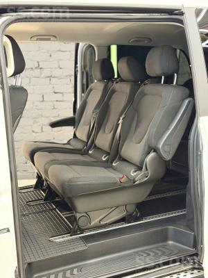 White Mercedes-Benz Vito V220 2014 in Liepaja, with an engine capacity of 2.20 L and mileage of 517 thousand km for 21700 €, photo 17 on AUTOMOTO.COM.LV
