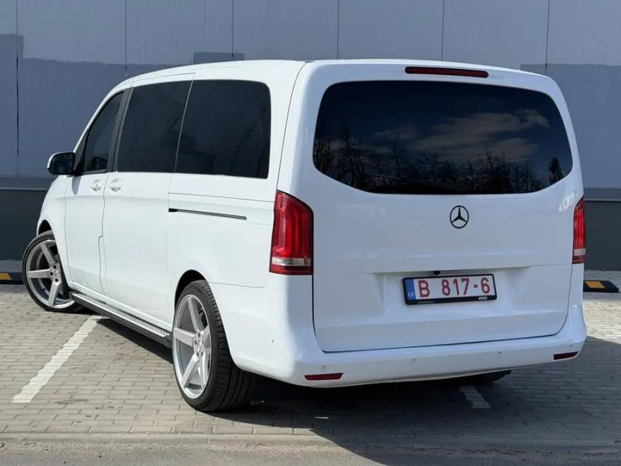 White Mercedes-Benz Vito V220 2014 in Riga, with an engine capacity of 2.20 L and mileage of 512 thousand km for 18900 €, photo 6 on AUTOMOTO.COM.LV