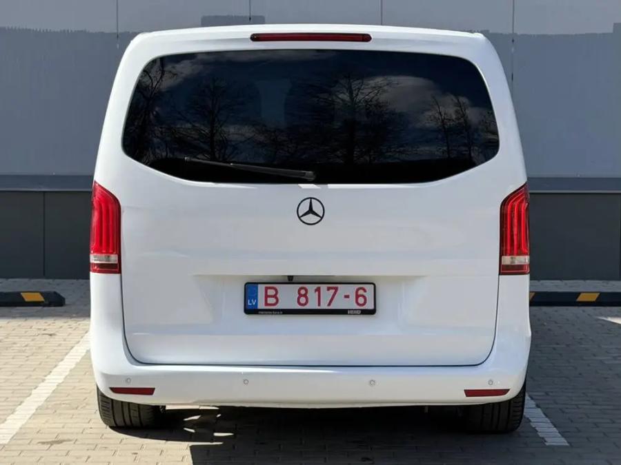 White Mercedes-Benz Vito V220 2014 in Riga, with an engine capacity of 2.20 L and mileage of 512 thousand km for 18900 €, photo 7 on AUTOMOTO.COM.LV