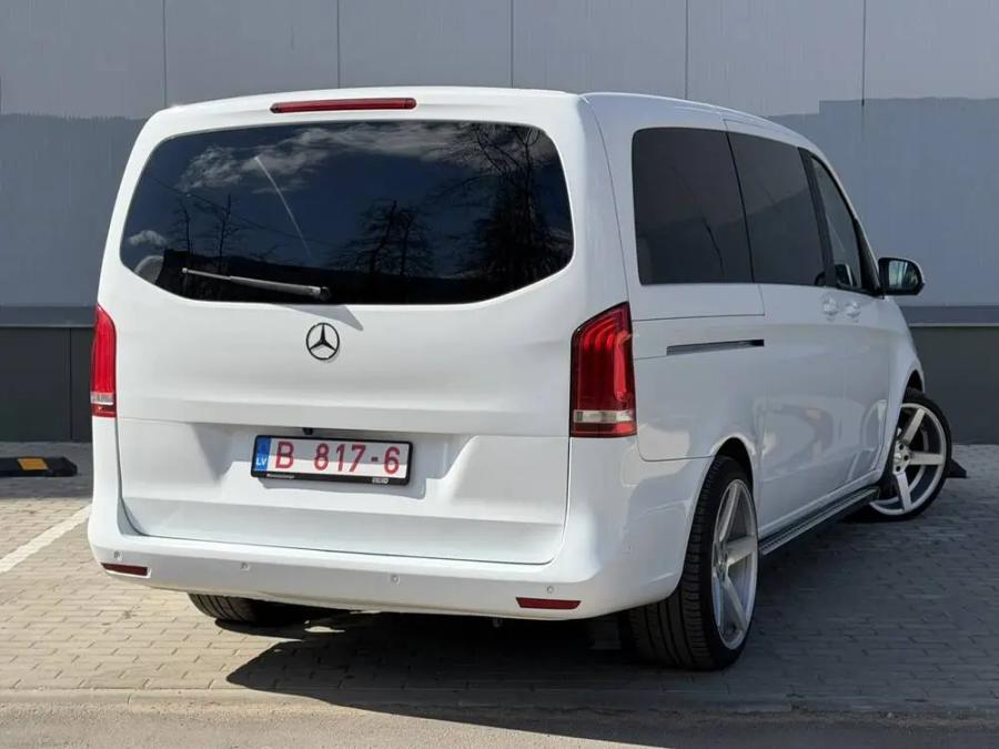 White Mercedes-Benz Vito V220 2014 in Riga, with an engine capacity of 2.20 L and mileage of 512 thousand km for 18900 €, photo 8 on AUTOMOTO.COM.LV