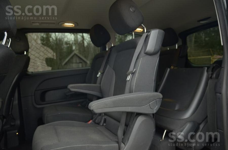 Белый Мерседес Vito V220 2015 в Талси, объемом двигателя 2.20 л и пробегом 315 тыс. км за 17700 €, фото 9 на AUTOMOTO.COM.LV