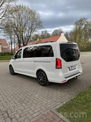 White Mercedes-Benz Vito V220 2021 in Jelgava, with an engine capacity of 1.80 L and mileage of 51 thousand km for 41700 €, photo 14 on AUTOMOTO.COM.LV
