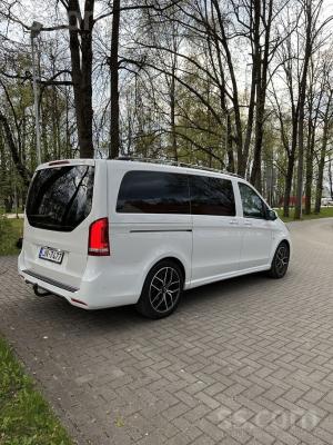 White Mercedes-Benz Vito V220 2021 in Jelgava, with an engine capacity of 1.80 L and mileage of 51 thousand km for 41700 €, photo 15 on AUTOMOTO.COM.LV