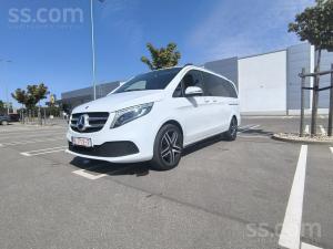 White Mercedes-Benz Vito V220 2022 in Riga, with an engine capacity of 2.00 L and mileage of 103 thousand km for 44900 €, photo 3 on AUTOMOTO.COM.LV
