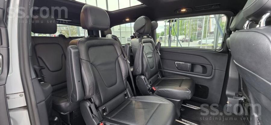 White Mercedes-Benz Vito V220 2022 in Riga, with an engine capacity of 2.00 L and mileage of 103 thousand km for 44900 €, photo 13 on AUTOMOTO.COM.LV