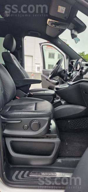 White Mercedes-Benz Vito V220 2022 in Riga, with an engine capacity of 2.00 L and mileage of 103 thousand km for 44900 €, photo 14 on AUTOMOTO.COM.LV