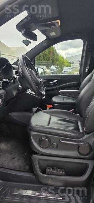 White Mercedes-Benz Vito V220 2022 in Riga, with an engine capacity of 2.00 L and mileage of 103 thousand km for 44900 €, photo 16 on AUTOMOTO.COM.LV