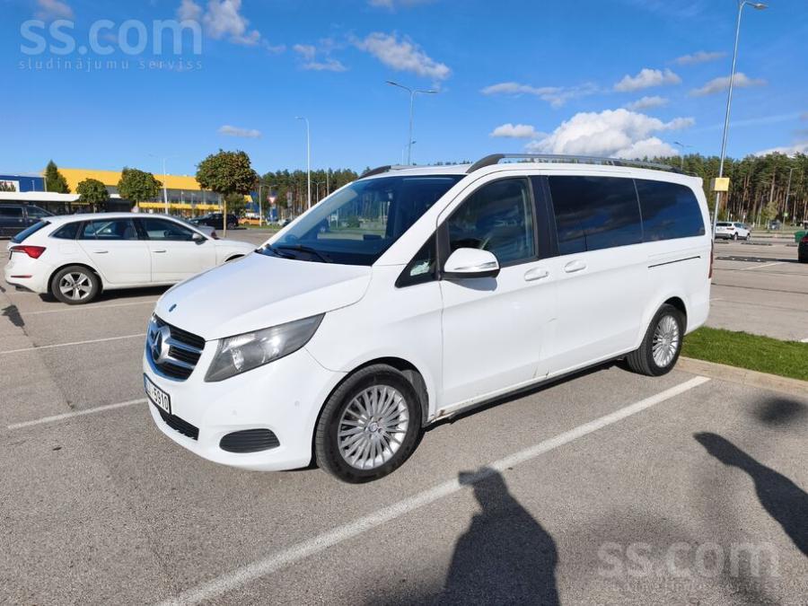 Белый Мерседес Vito V220 2014 в Рига, объемом двигателя 2.20 л и пробегом 434 тыс. км за 15800 €, фото 1 на AUTOMOTO.COM.LV