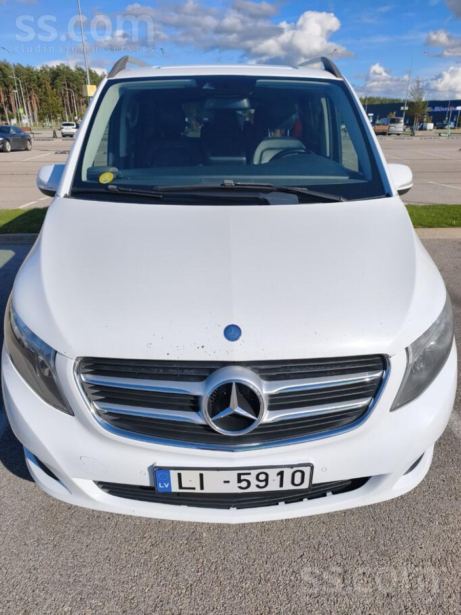 Белый Мерседес Vito V220 2014 в Рига, объемом двигателя 2.20 л и пробегом 434 тыс. км за 15800 €, фото 3 на AUTOMOTO.COM.LV