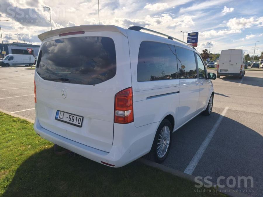 Белый Мерседес Vito V220 2014 в Рига, объемом двигателя 2.20 л и пробегом 434 тыс. км за 15800 €, фото 5 на AUTOMOTO.COM.LV