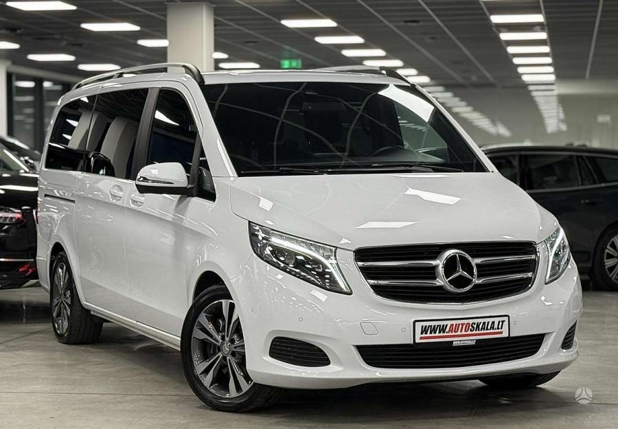 Белый Мерседес Vito V220 2017 в Клайпеда, объемом двигателя 2.14 л и пробегом 342 тыс. км за 23700 €, фото 1 на AUTOMOTO.COM.LV
